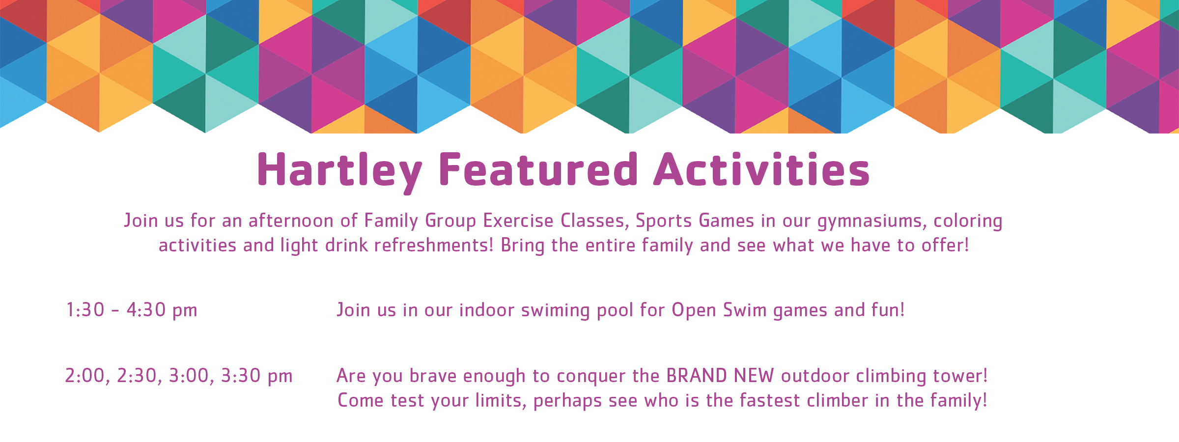 FREE Community Events at the YMCA of High Point - YMCA of High Point